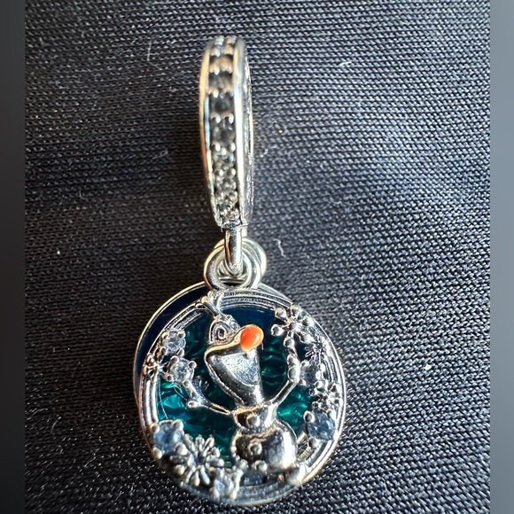 Pandora | Jewelry | Disney X Pandora Frozen Snow Olaf Double Dangle ...